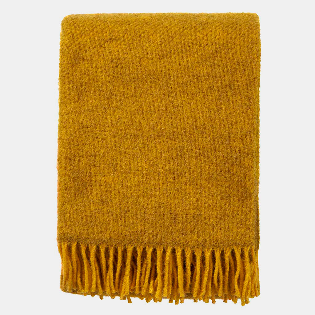Gotland Yellow Wool Throw by Klippan – MaisonNL Concept Store