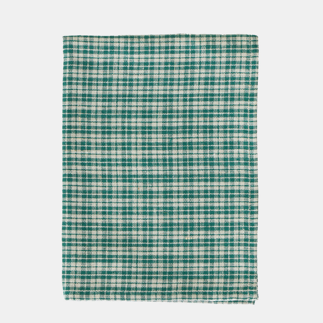 Linen Kitchen Cloth in Jessie Green Check by Fog Linen – MaisonNL ...